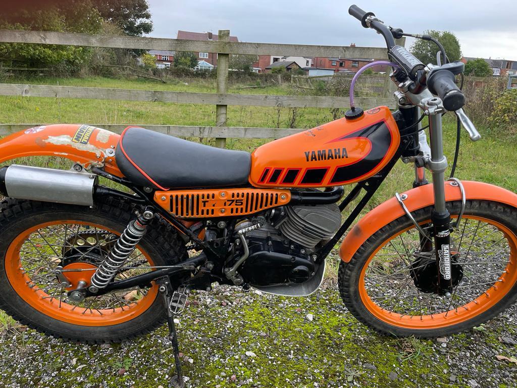 1980 Yamaha TY 175 Trials Majesty Frame - Bike Years - 1980s