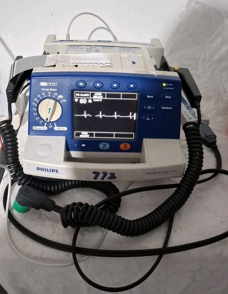 Philips Heartstart XL defibrilator With Paddle | eBay