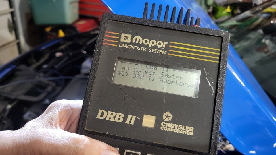 Mopar Diagnostic System Chrysler Corp DRII Scanner For Vehicles 1983 ...