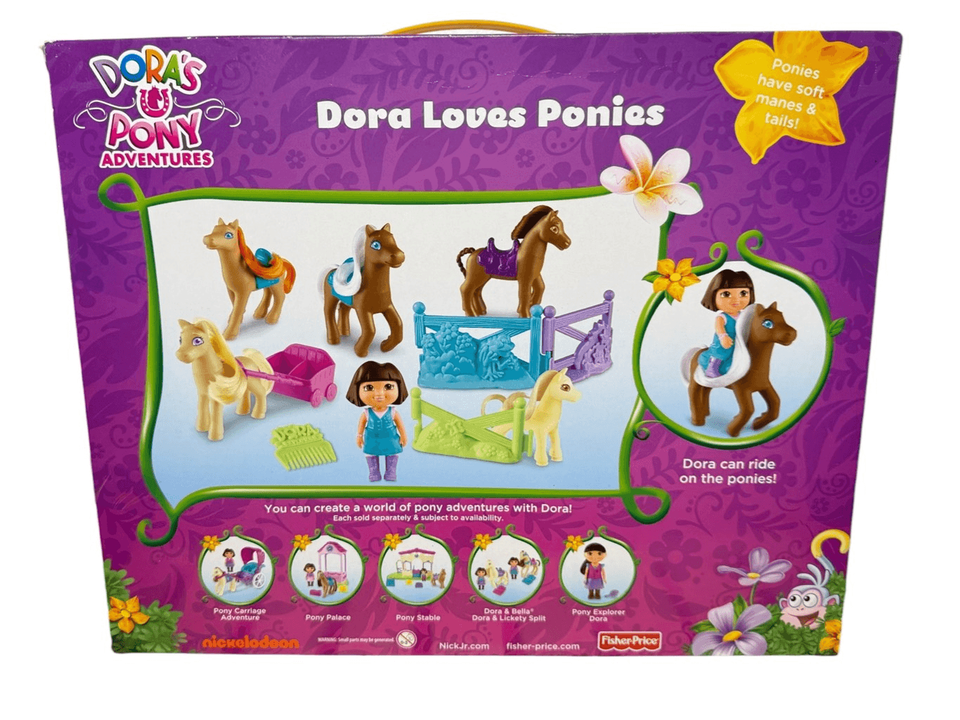 Fisher Price Dora the Explorer Dora Loves Ponies Pony Adventure Toys R ...