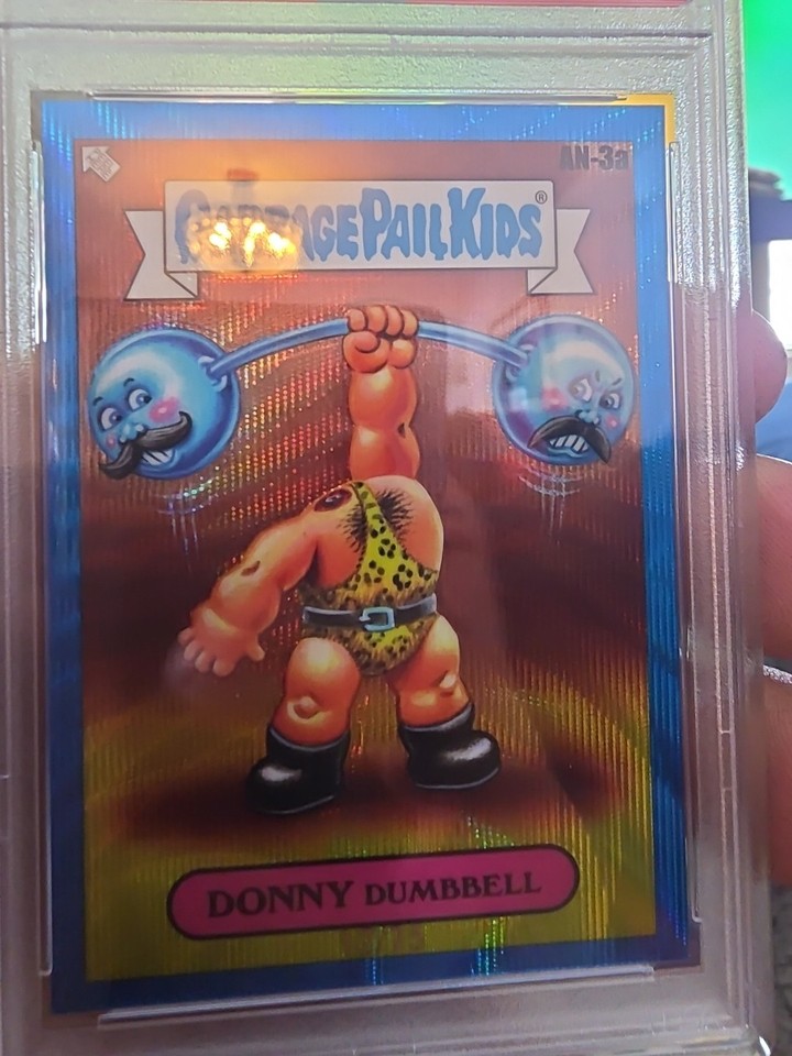 Psa 9 12/75 Topps Chrome Garbage Pail Kids Donny Dumbell | eBay