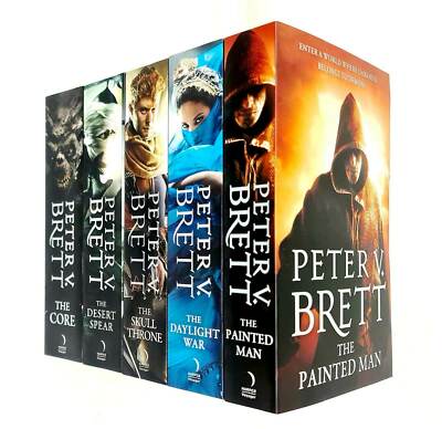 The Demon Cycle Series 5 Books Collection Set By Peter V Brett Pack ...