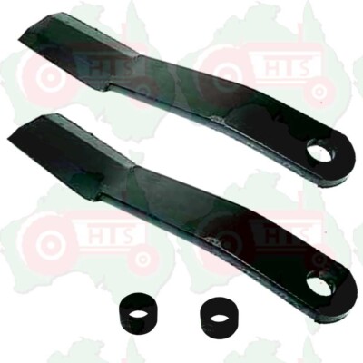 2x Double Sided Blade + 2x Hardened Bush Suits Page Superior Slasher LH ...