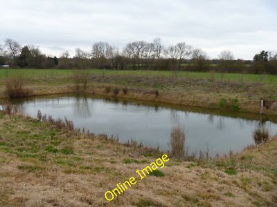 Photo 12x8 New lake Broad Marston This small lake has recently been ...