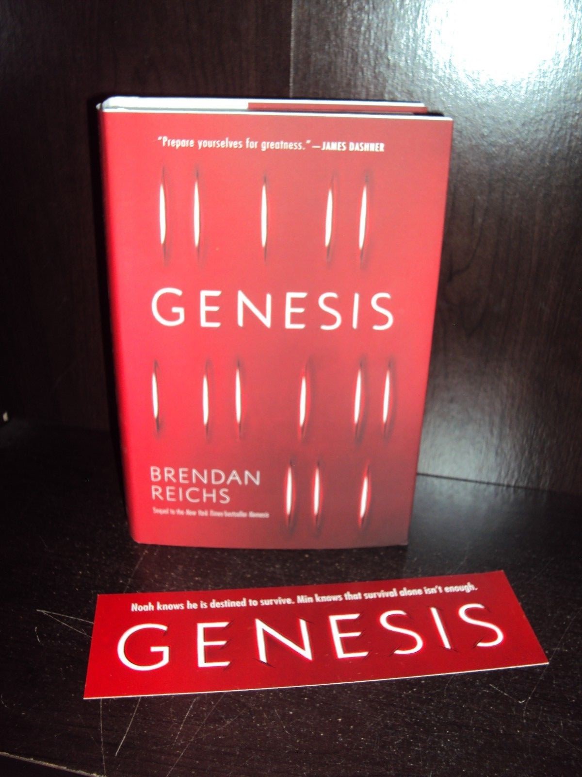 Genesis by Brendan Reichs 2018 Hardcover First Edition 1st/1st SIGNED ...