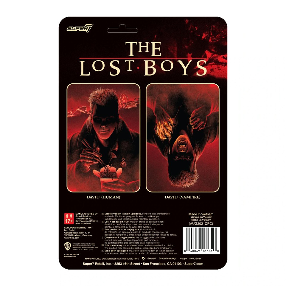 The Lost Boys Vampire David ReAction Figure | eBay
