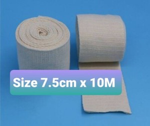Size D (7.5cm) LatexFree Elastigrip Tubular Bandages - Natural - 10 ...