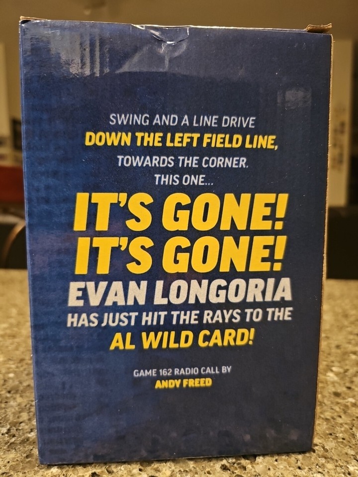 Evan Longoria Game 162 Replica Statue - Tampa Bay Rays SGA 2023 | eBay