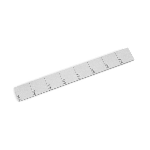 1018 Steel Calibration Block For Ultrasonic Thickness Gauge With 8 Step ...