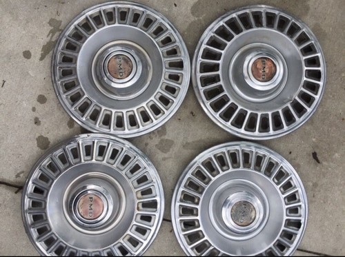 1967-1968 Pontiac PMD 14" Hubcaps Wheel Covers Firebird Tempest ...