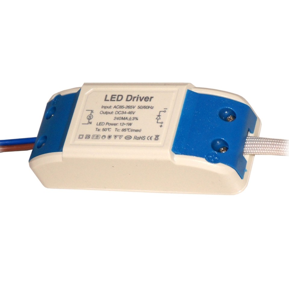 UK Stock LED Driver Switch Power Supply Transformer - for AC 240V to DC ...