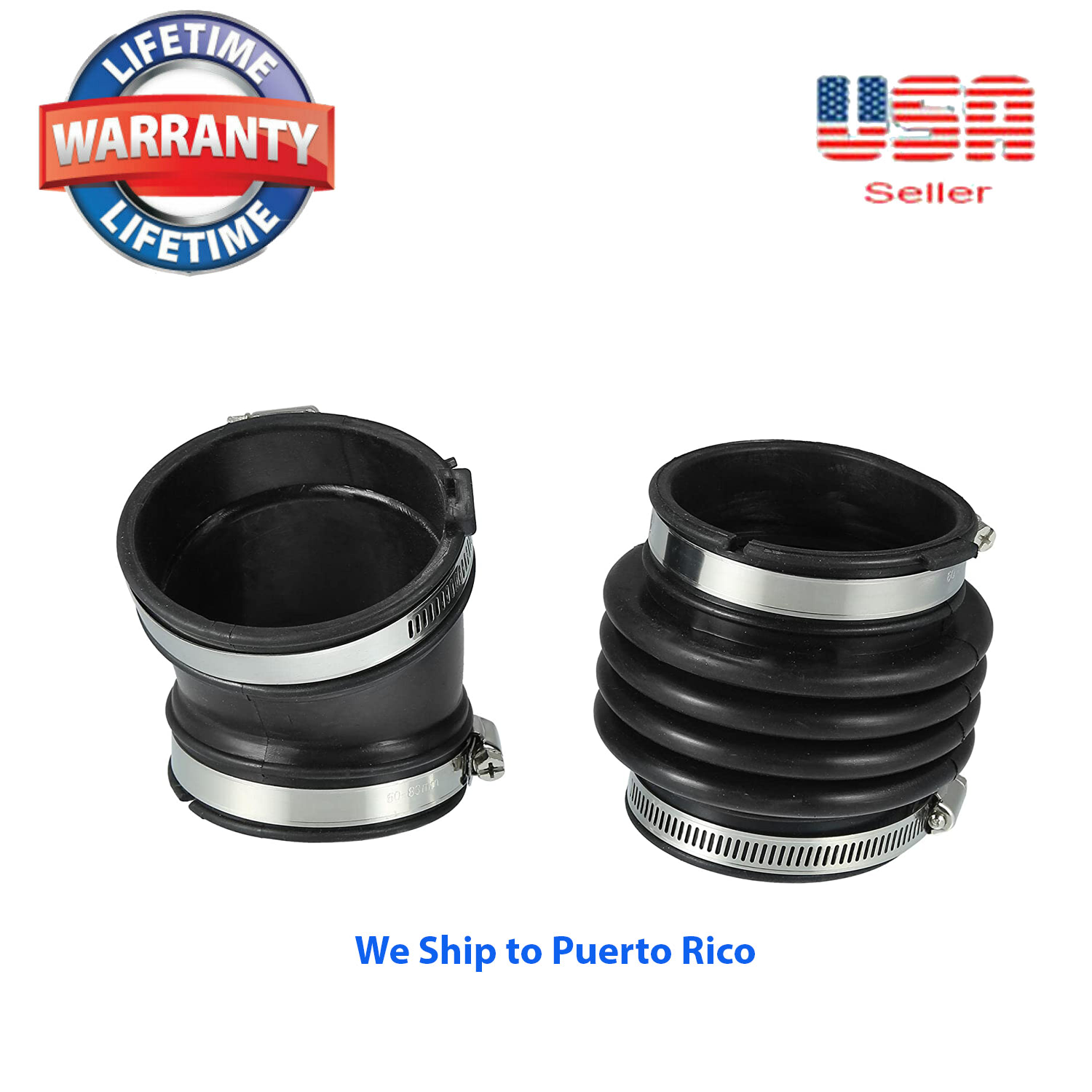 New 16576-AL50A Set of Air Intake Resonator Hose Tube Boot Duct for ...