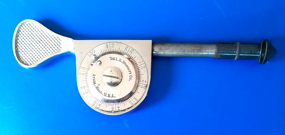 L.S. STARRETT HIGH SPEED INDICATOR No 104 RPM COUNTING GAUGE. | eBay UK
