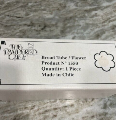 The Pampered Chef Bread Tube Flower Design 1550 | eBay