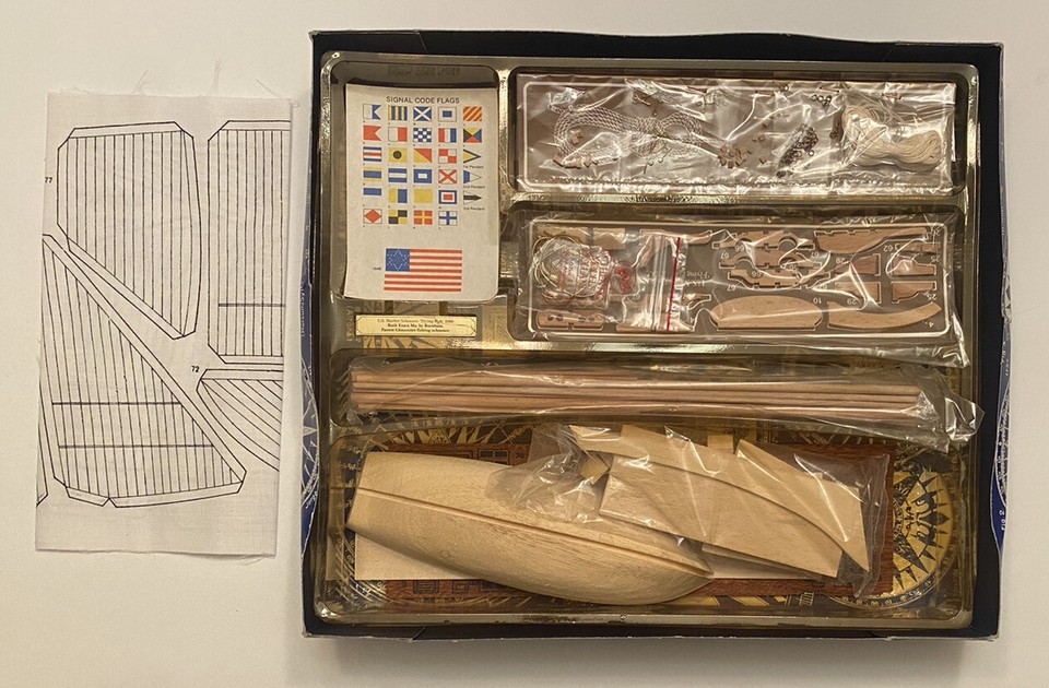 Authentic Models Holland U.S. Market Schooner Flying Fish Model Ship ...