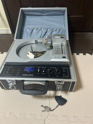 VANROCK E-101 Vinyl LP Record cutting Machine WITH MISSING TURNTABLE | eBay