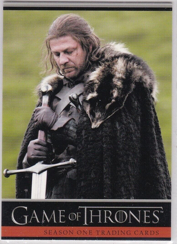 GAME OF THRONES SEASON 1 NSU PROMO CARD P2 SEAN BEAN NED STARK 2012 ...