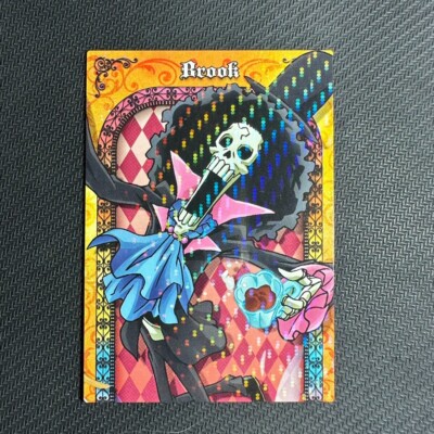 S0874 Brook 147 Holo Japanese One Piece Ensky Collection Card Super ...
