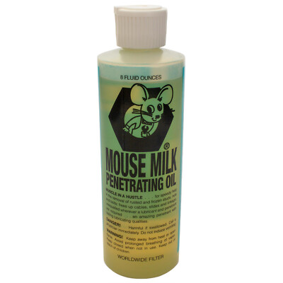 Mouse Milk Penetrating Oil to help remove rusted & frozen studs (Two ...