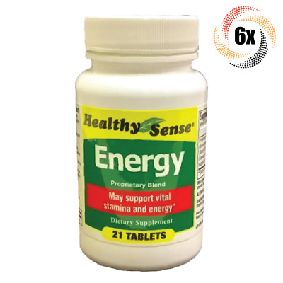 6x Bottles Healthy Sense Energy Proprietary Blend Diet Tablets | 21 Per ...