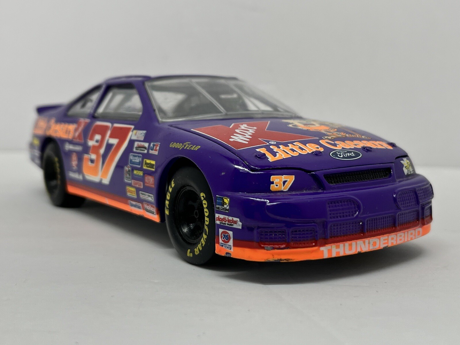 John Andretti #37 NASCAR Little Caesars Kmart 1/24 Scale Die Cast Bank ...