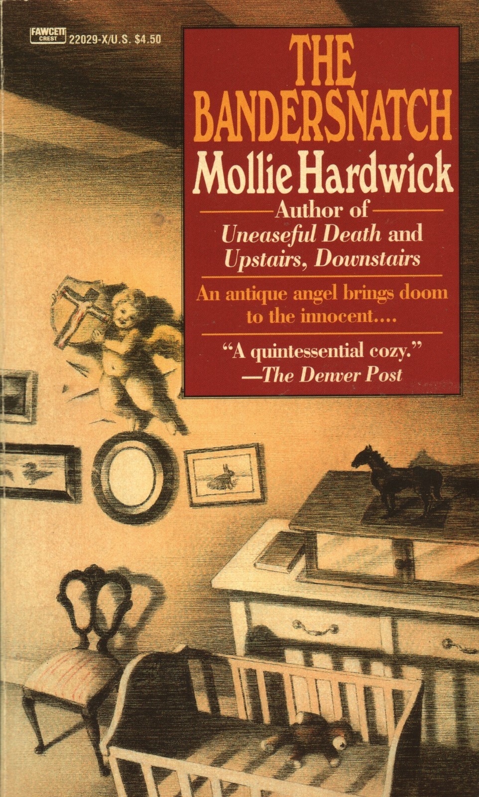 THE BANDERSNATCH By MOLLIE HARDWICK Fawcett Crest PB 1989 1994 1st ...