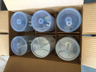 36 PCS 100-CD SPINDLE/CAKE BOX/ BEEHIVE, EACH HOLDS 100 CDS EACH ...