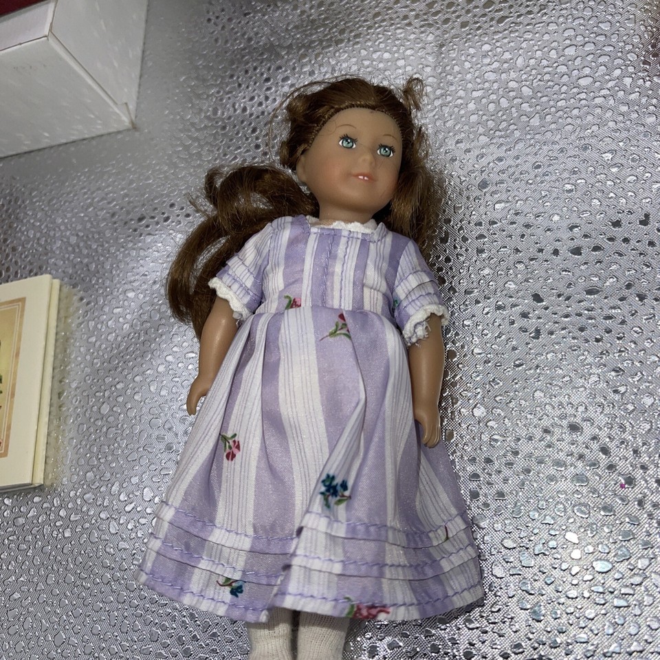American Girl Felicity 6.5" Mini Doll in Purple Dress | eBay
