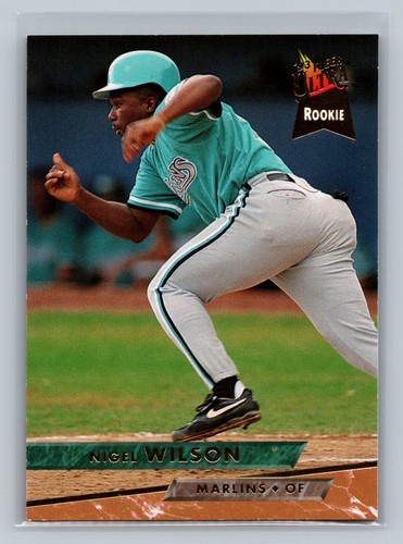 1993 Ultra #388 Nigel Wilson Rookie Marlins NM-MT | eBay