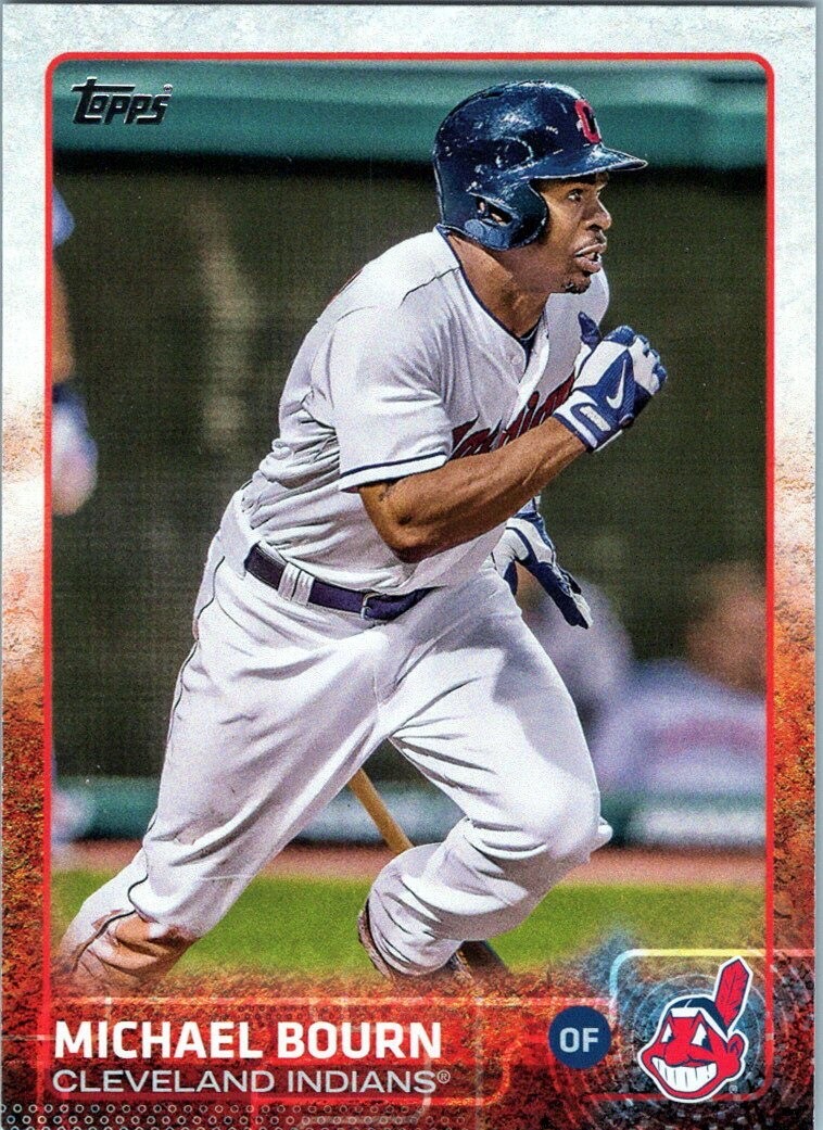 2015 Topps #23 Michael Bourn Cleveland Indians | eBay
