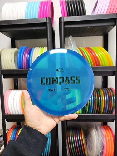 NEW Latitude 64 Blue 177g Frost Line Compass Midrange Golf Disc | eBay