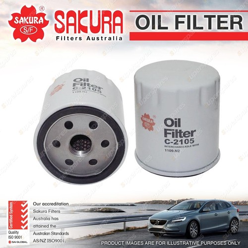 Sakura Oil Filter for Renault Laguna AUE30 PRS30 L7XE JA Refer Z543 ...