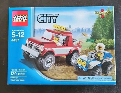 Brand New POLICE PURSUIT lego city Legos set 4x4 pickup truck atv suv ...