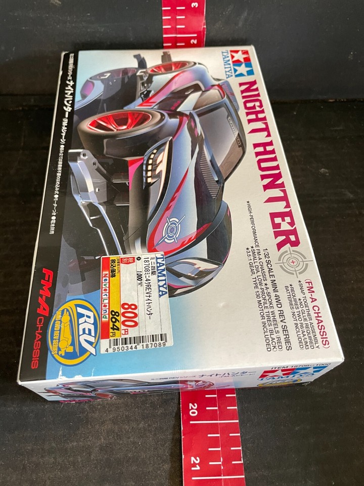 Tamiya Mini 4WD Night Hunter model kit Motorized 1:32 | eBay