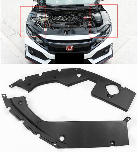 For 2016-2021 Honda Civic 10TH GEN Engine Bay Side Panel Covers Long ...