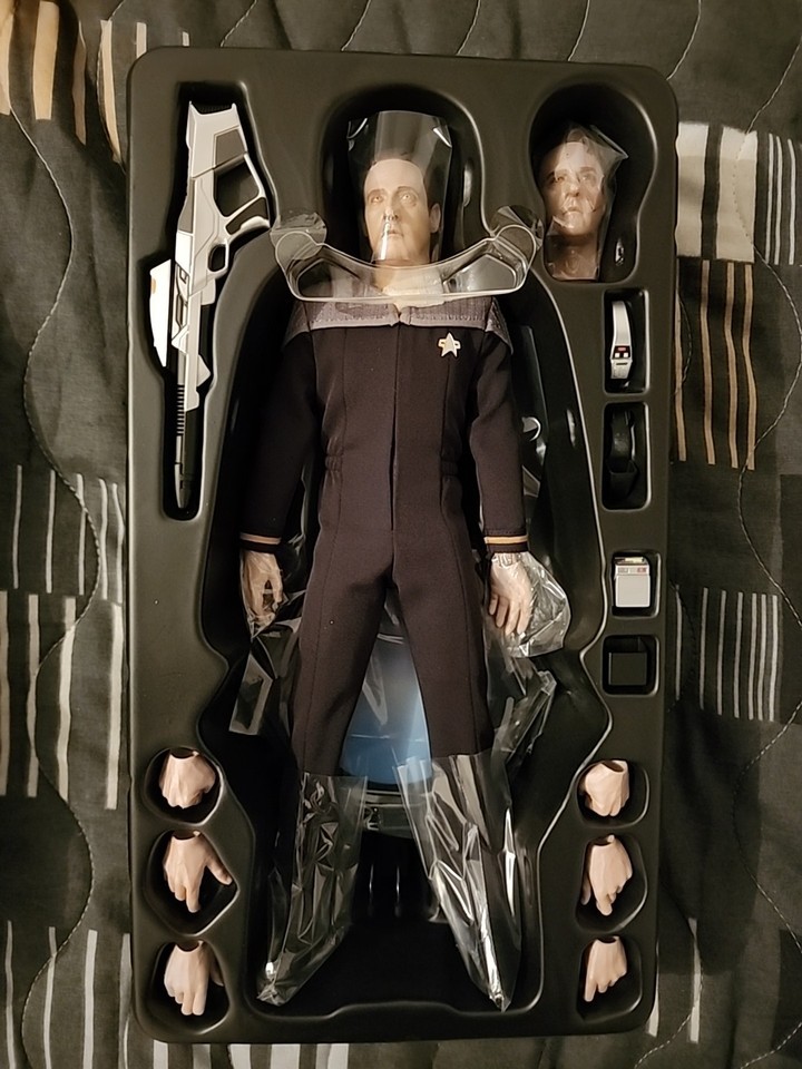 EXO-6 Star Trek First Contact - Cpt Picard & Lt Commander Data 1/6 (USA ...