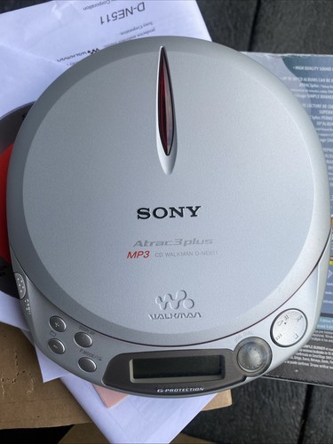 Sony D-NE518CK Atrac3Plus MP3 CD Walkman G-Protection Discman | eBay UK