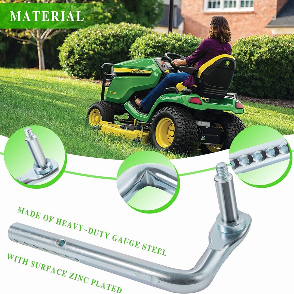 AM138220 136329 Left Hand Rear Mower Deck Gage Wheel Arm for John Deere ...