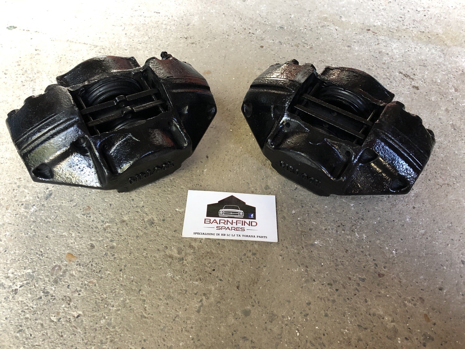 Torana LJ XU1 Front Disc Brake Callipers Fit LC 6cyl Also Holden ...