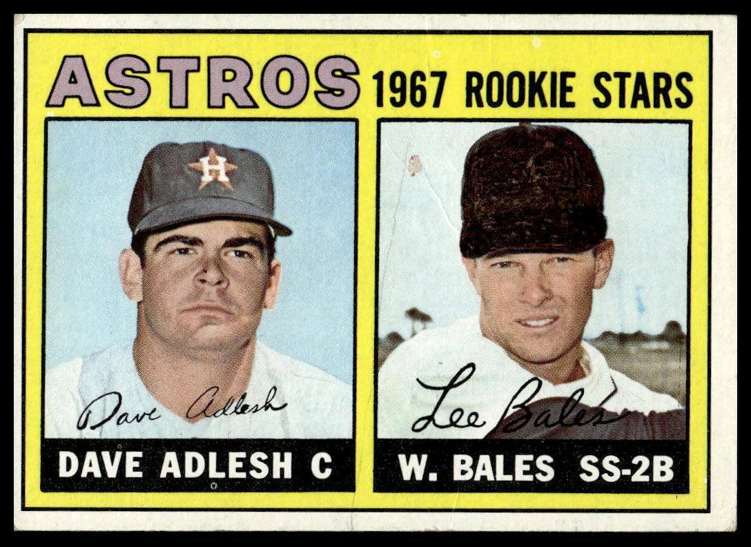 1967 Topps #51 Astros 1967 Rookie Stars (Dave Adlesh / Wes Bales) | eBay
