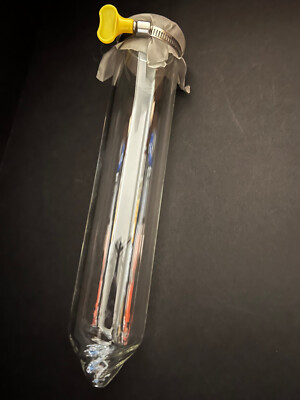 50mm 2-inch Diameter Lab Glass Extraction Extractor Tube 10" ( screen ...