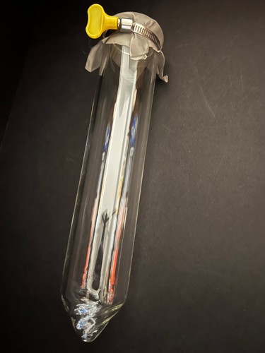 50mm 2-inch Diameter Lab Glass Extraction Extractor Tube 10" ( screen ...