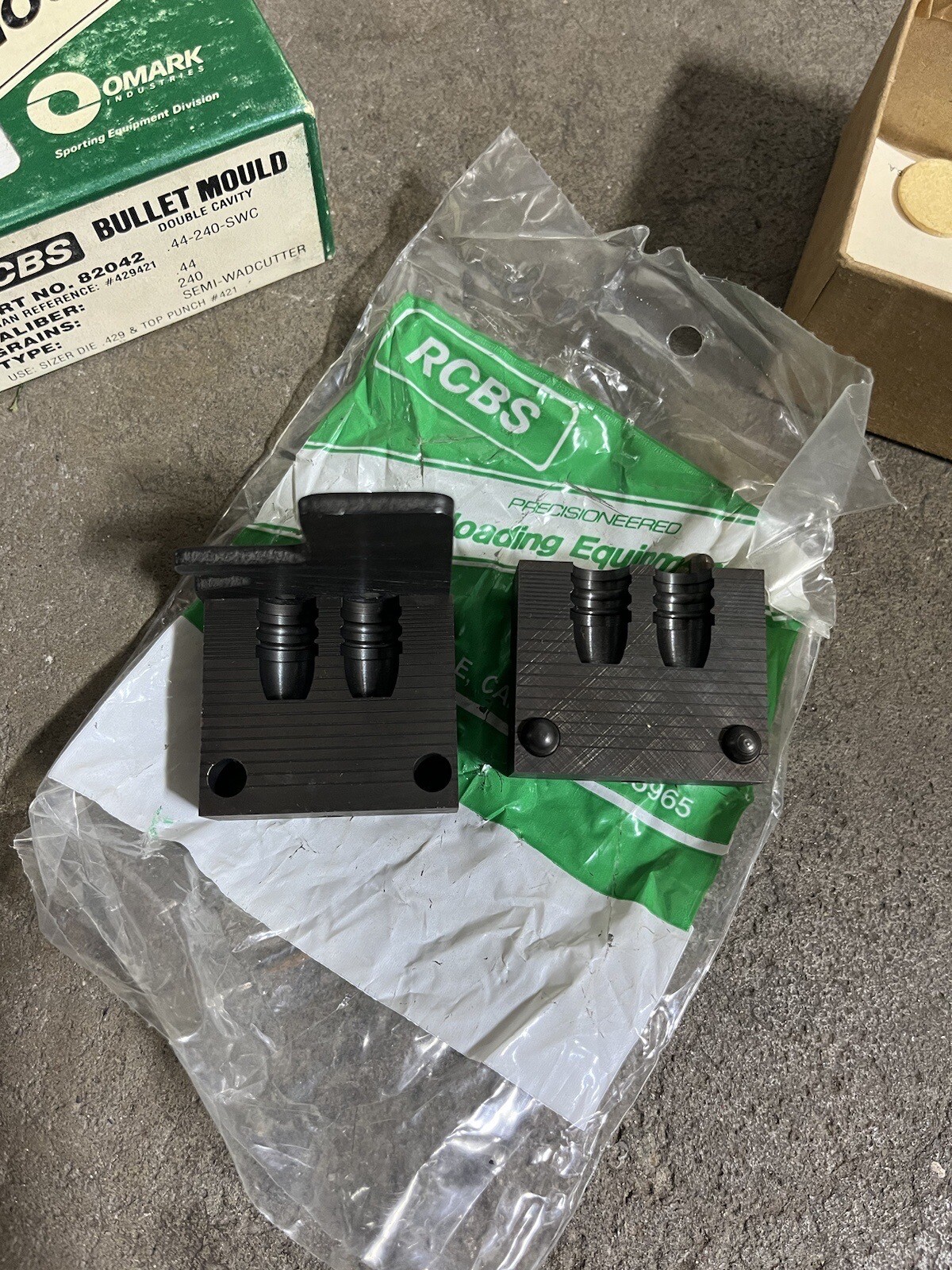 RCBS Bullet Mold DBL Cavity 44-240-swc Top Punch 82042 for sale online ...