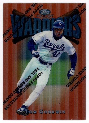 1997 Topps Finest Tom Goodwin Kansas City Royals #98 | eBay
