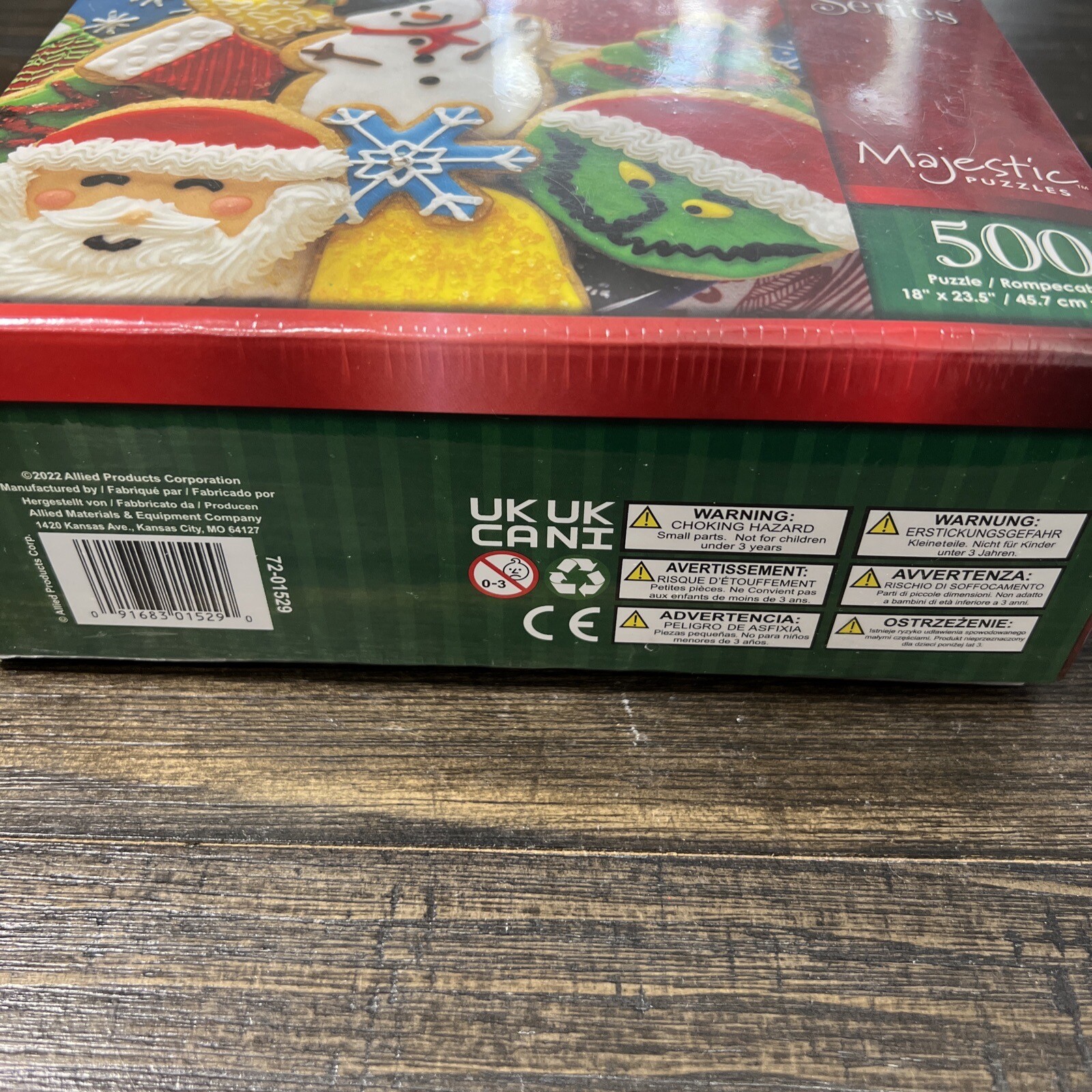New Majestic Puzzles Christmas Cookies Holiday Puzzle Series 500 Pieces ...