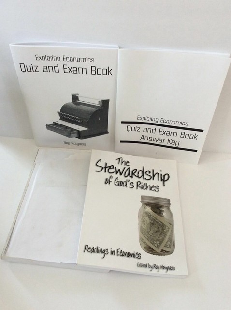 Exploring Economics by Ray Notgrass 2009 With Exams and Reader for sale ...