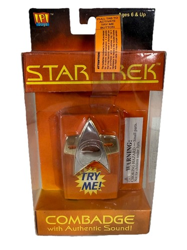 IPI Toys Star Trek Voyager Communicator Badge With Sound Noise Maker ...