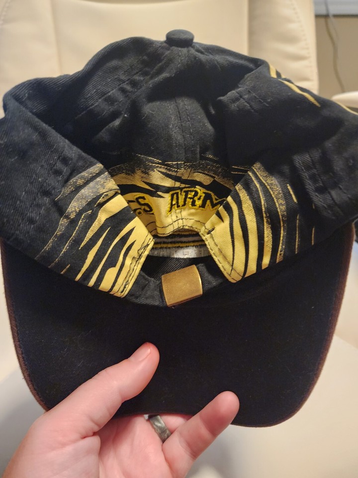 Vintage US Army Dad Strap Hat Cap Clasp Recruiter Swirl Soldier Uniform ...