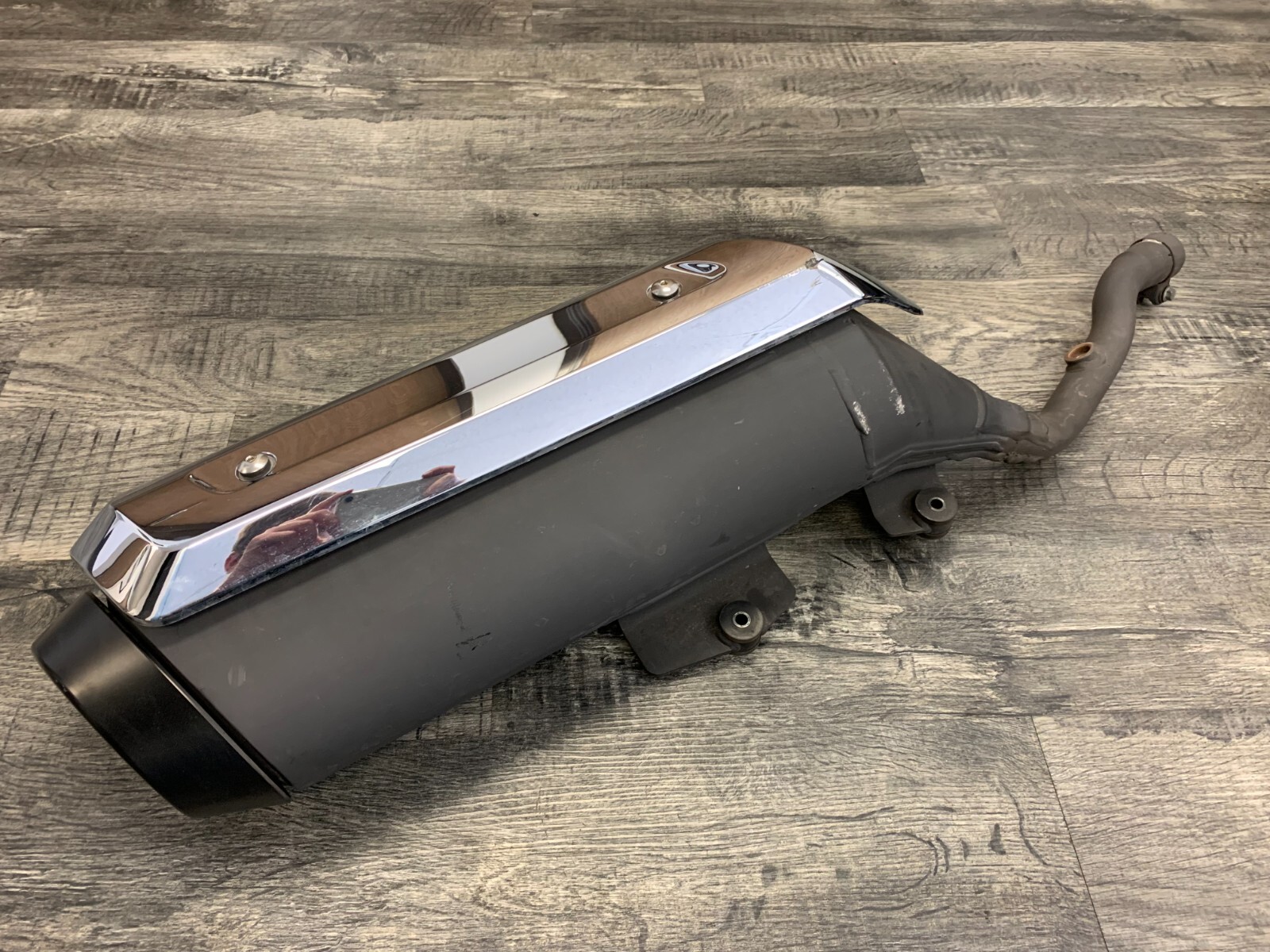 Suzuki 2007-2016 AN400 400 Burgman Muffler Exhaust Slip On Pipe OEM #8D ...