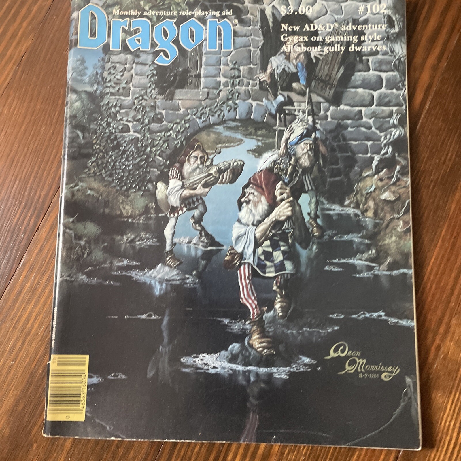 Dragon Magazine (TSR Dungeons & Dragons role-playing aid) issue 102 | eBay